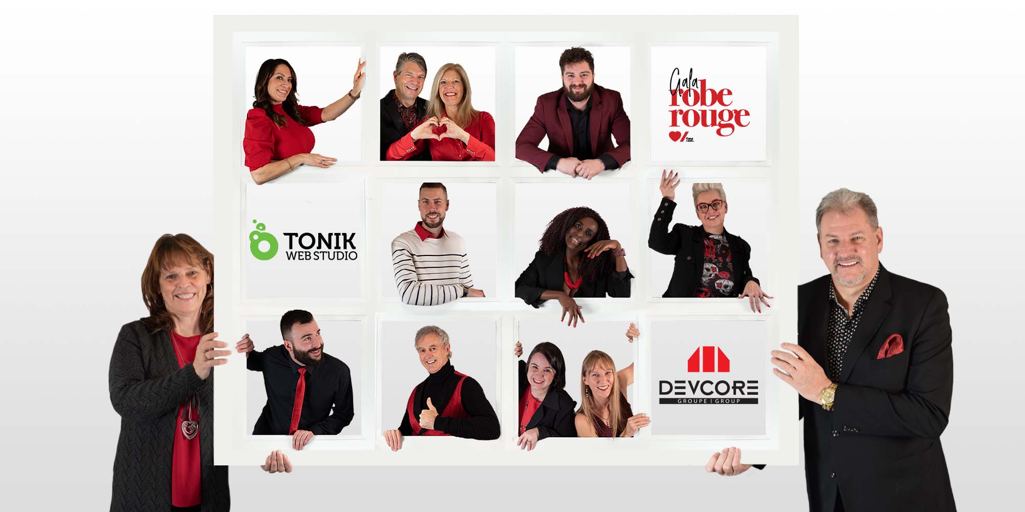 Our participation in the Red Dress Gala - Devcore